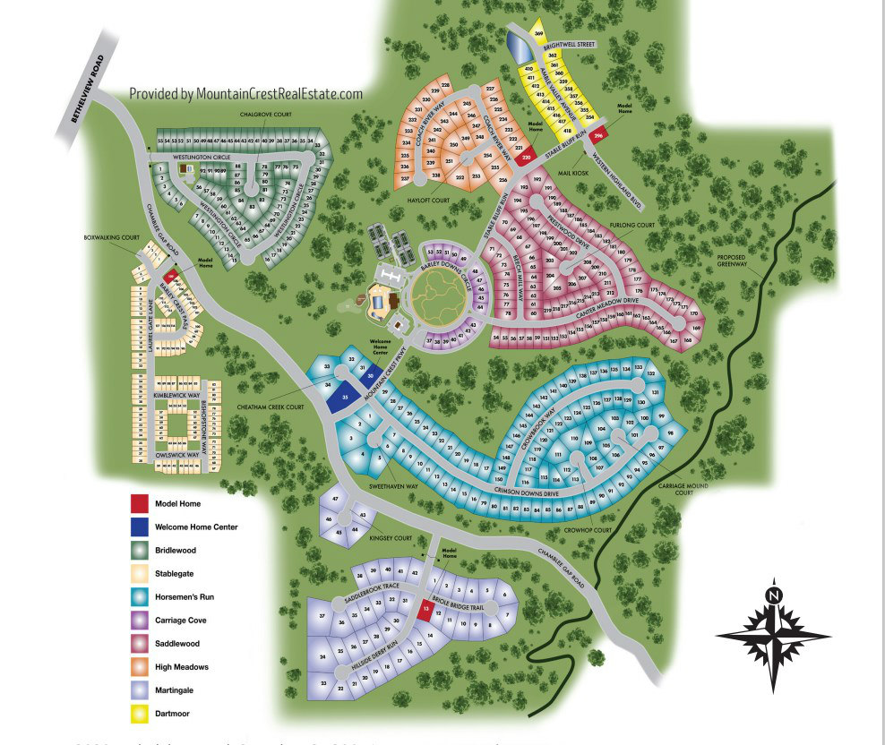 Mountain Crest Community Map_WM | Gayle Barton - Your Local Realtor ...